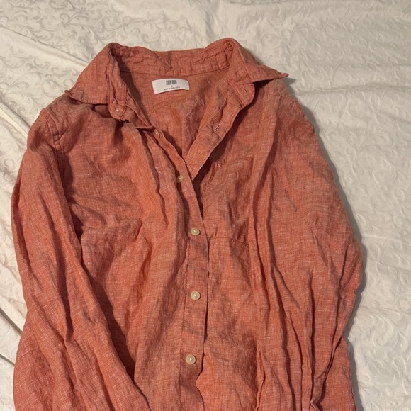 Uniqlo | Shirts | Uniqlo Terracotta Buttonup Shirt | Poshmark